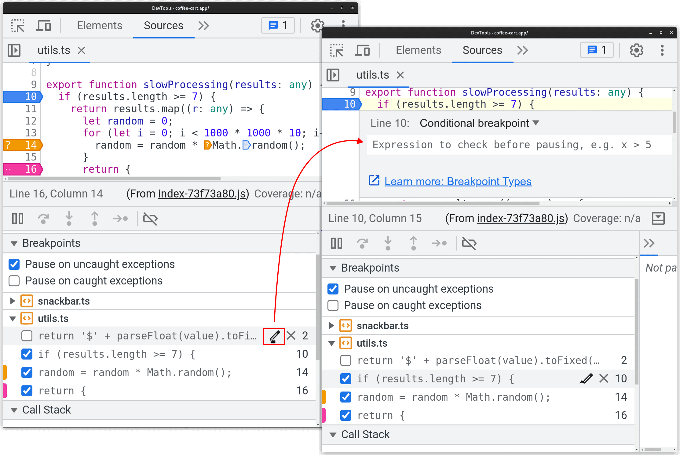 How the new Breakpoints sidebar helps you debug faster | Blog | Chrome for Developers