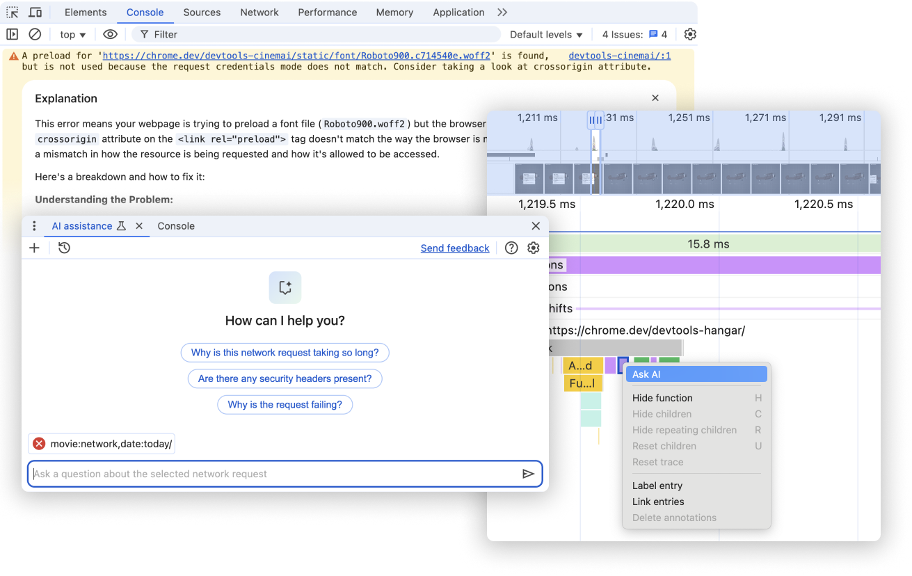 Chrome's 2024 recap for devs: Re-imagining the web with AI in DevTools ...