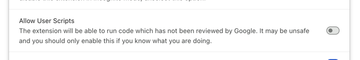 Chrome 拡張機能で chrome.userScripts を有効にする方法の変更 | Blog | Chrome for Developers