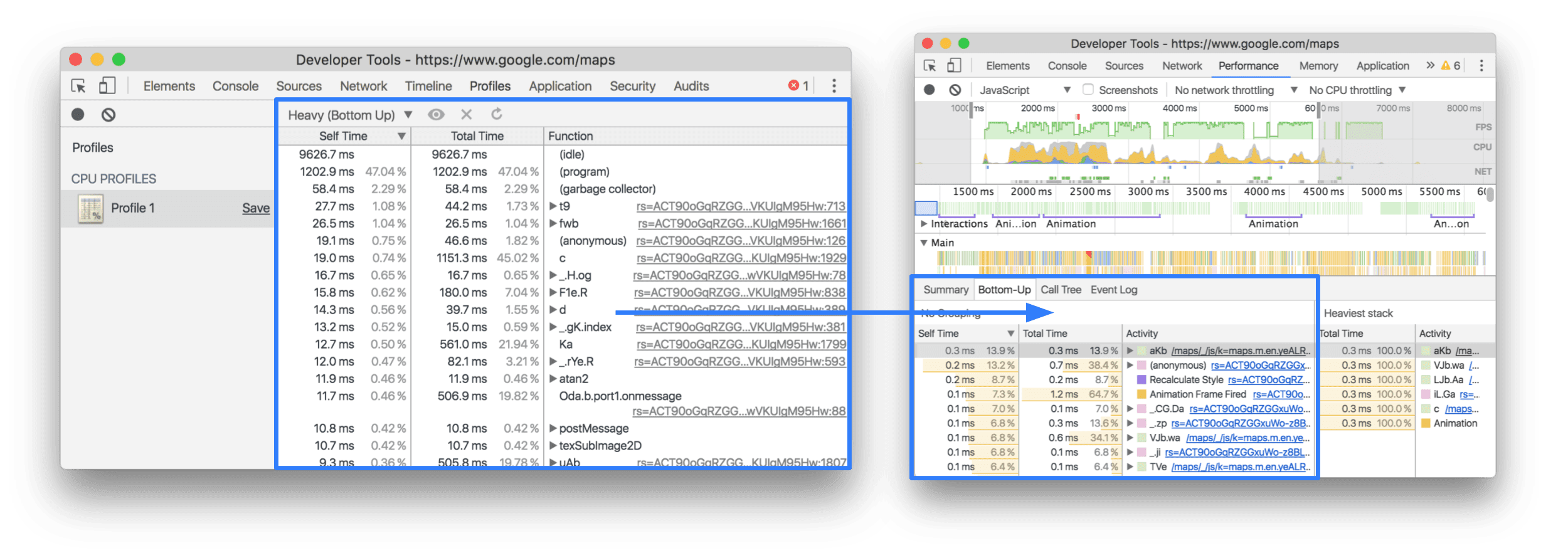 Chrome DevTools - JavaScript CPU Profiling in Chrome 58 | Blog | Chrome for Developers
