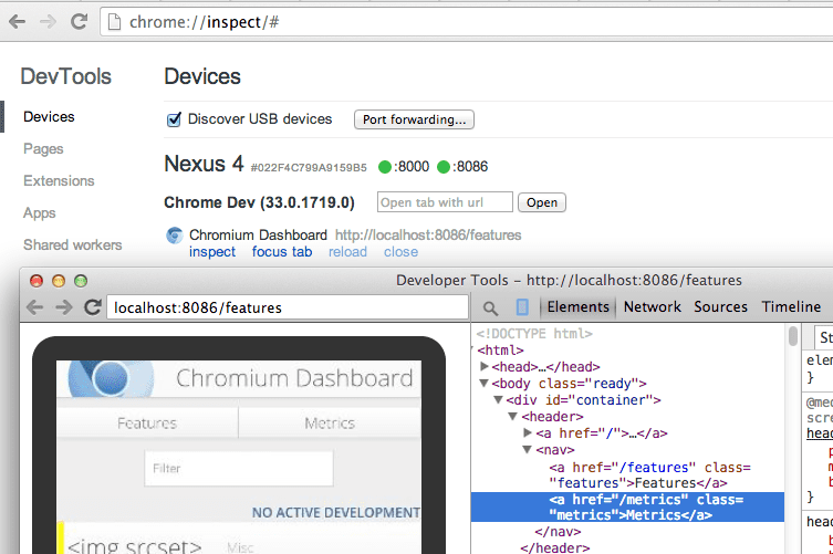 Chrome DevTools for mobile | Blog | Chrome for Developers