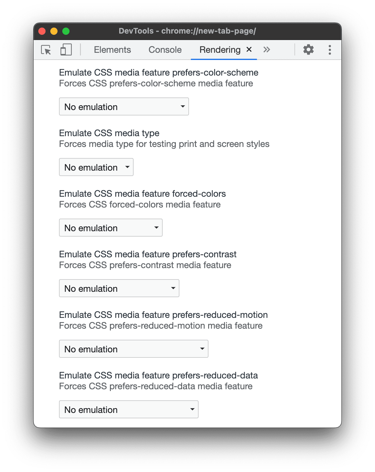 DevTools Tips: How to emulate CSS user preference media features with DevTools | Blog | Chrome ...