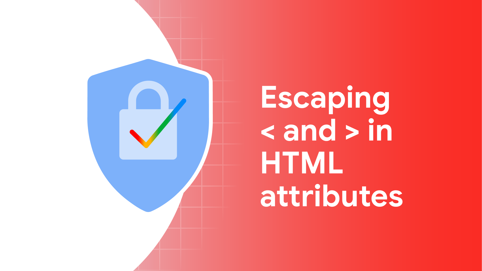 Perubahan spesifikasi HTML: meng-escape dalam atribut | Blog | Chrome for Developers