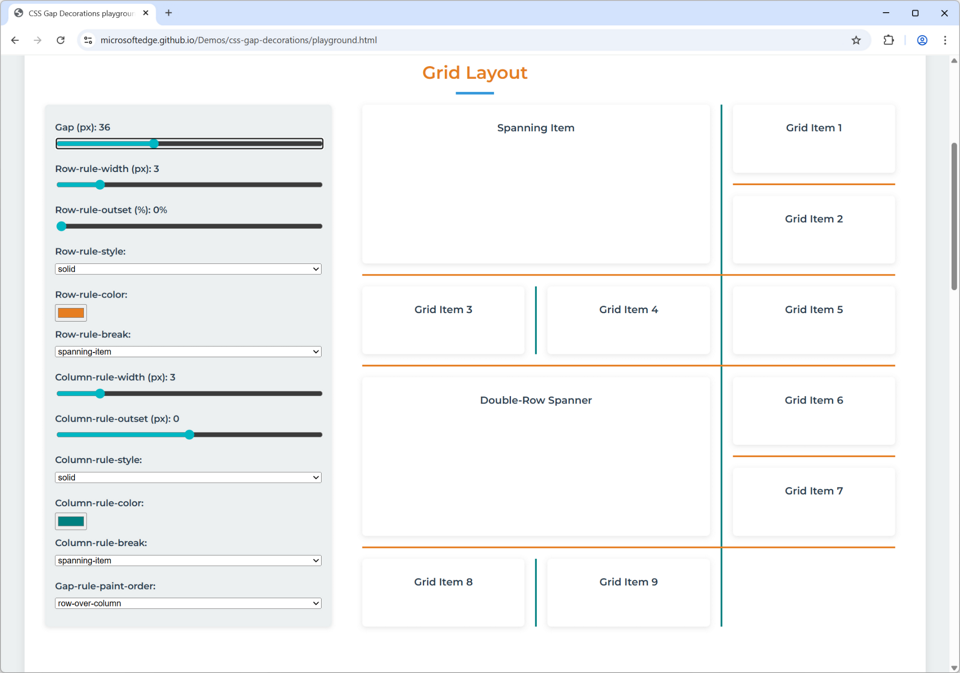 A new way to style gaps in CSS | Blog | Chrome for Developers