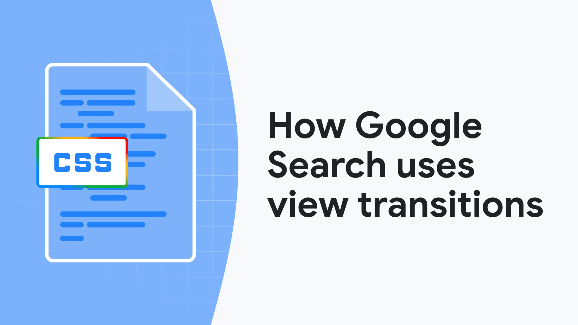 케이스 스터디: Google이 뷰 전환을 사용하여 새로운 AI 모드를 위한 연결된 환경을 만든 방법 | Blog | Chrome for Developers