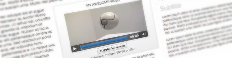 Let Your Content Do the Talking - Fullscreen API | Blog | Chrome for ...