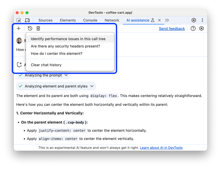 What's new in DevTools, Chrome 132 | Blog | Chrome for Developers