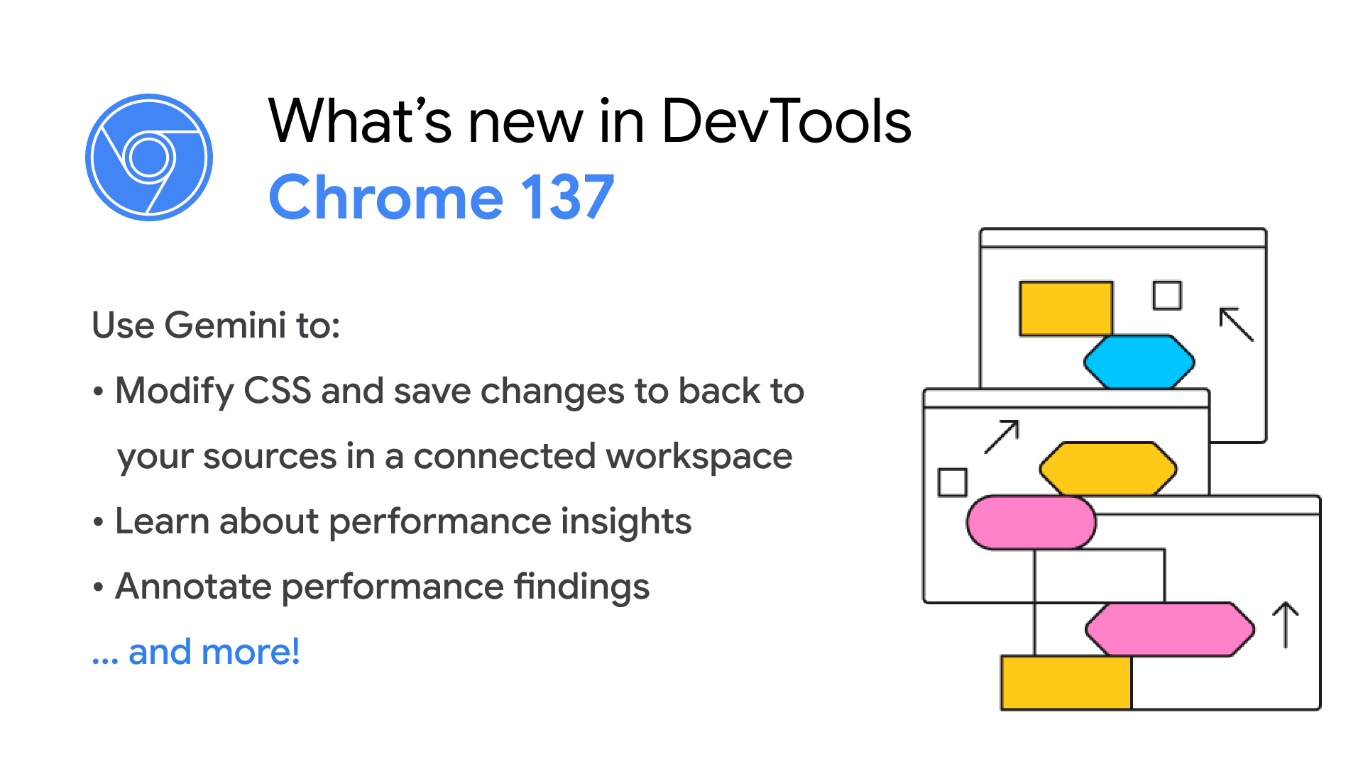 มีอะไรใหม่ในเครื่องมือสำหรับนักพัฒนาซอฟต์แวร์ของ Chrome 137 | Blog | Chrome for Developers