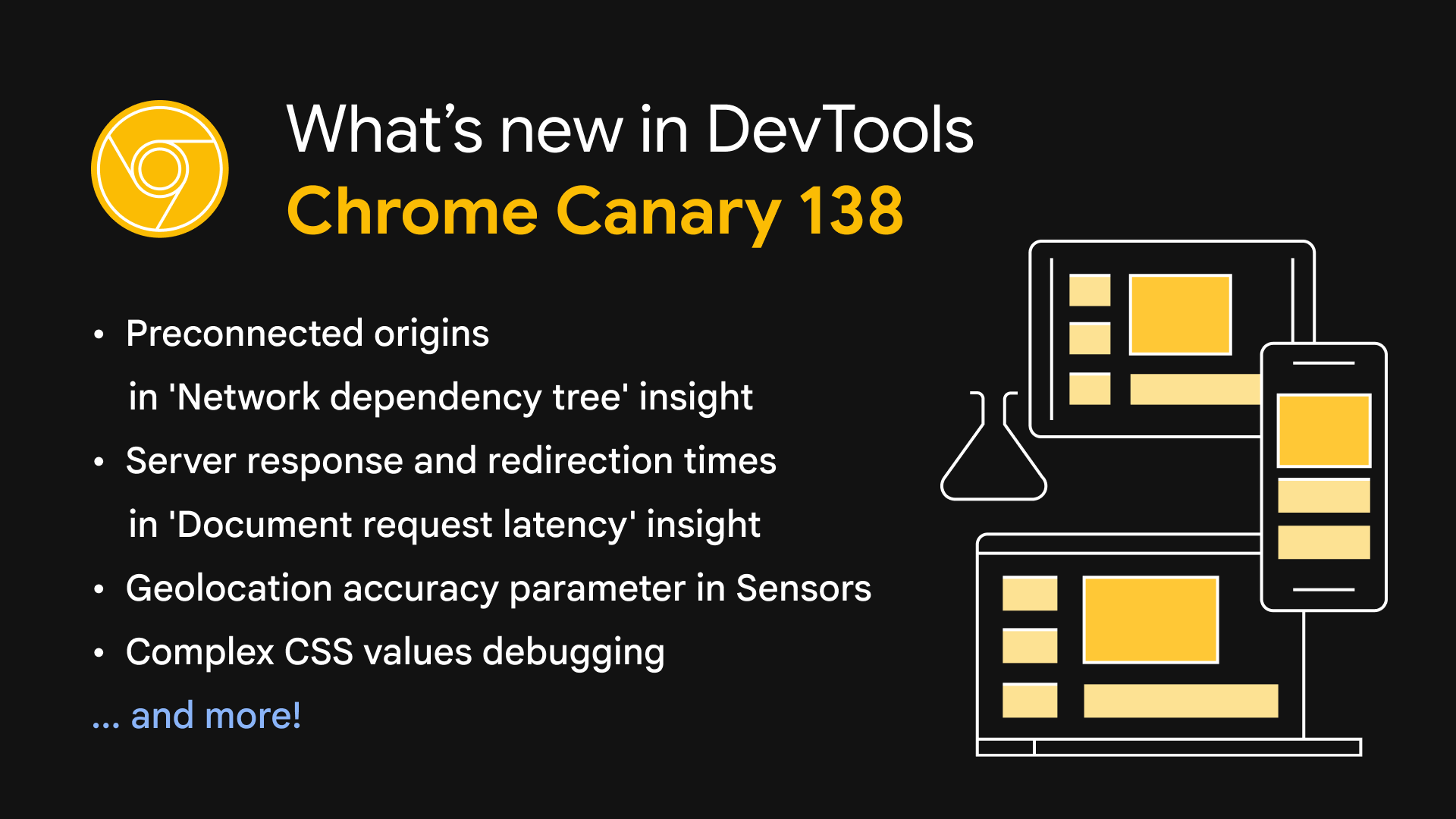 Chrome 138'deki DevTools'daki yenilikler | Blog | Chrome for Developers
