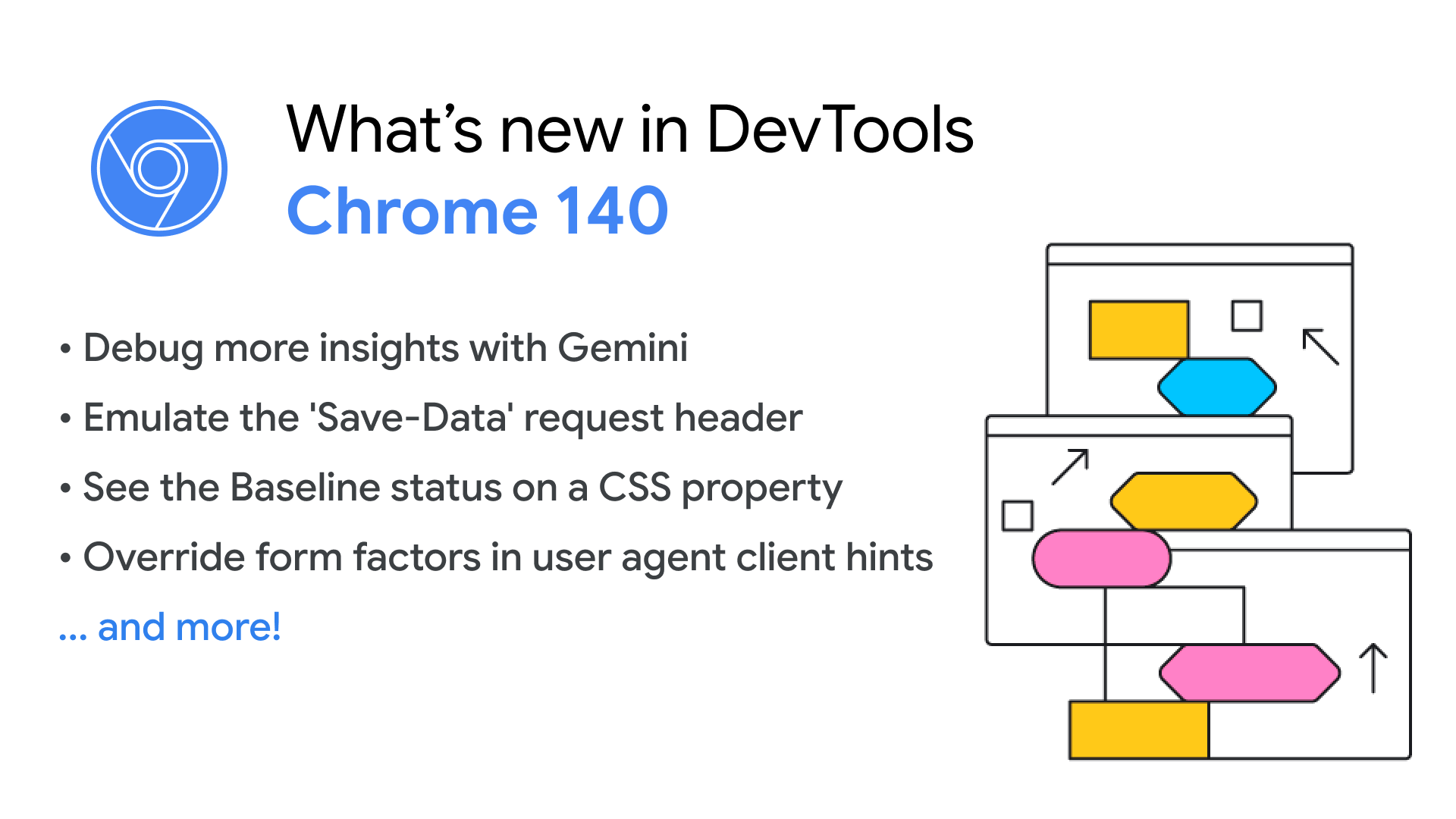 Novità di DevTools, Chrome 140 | Blog | Chrome for Developers