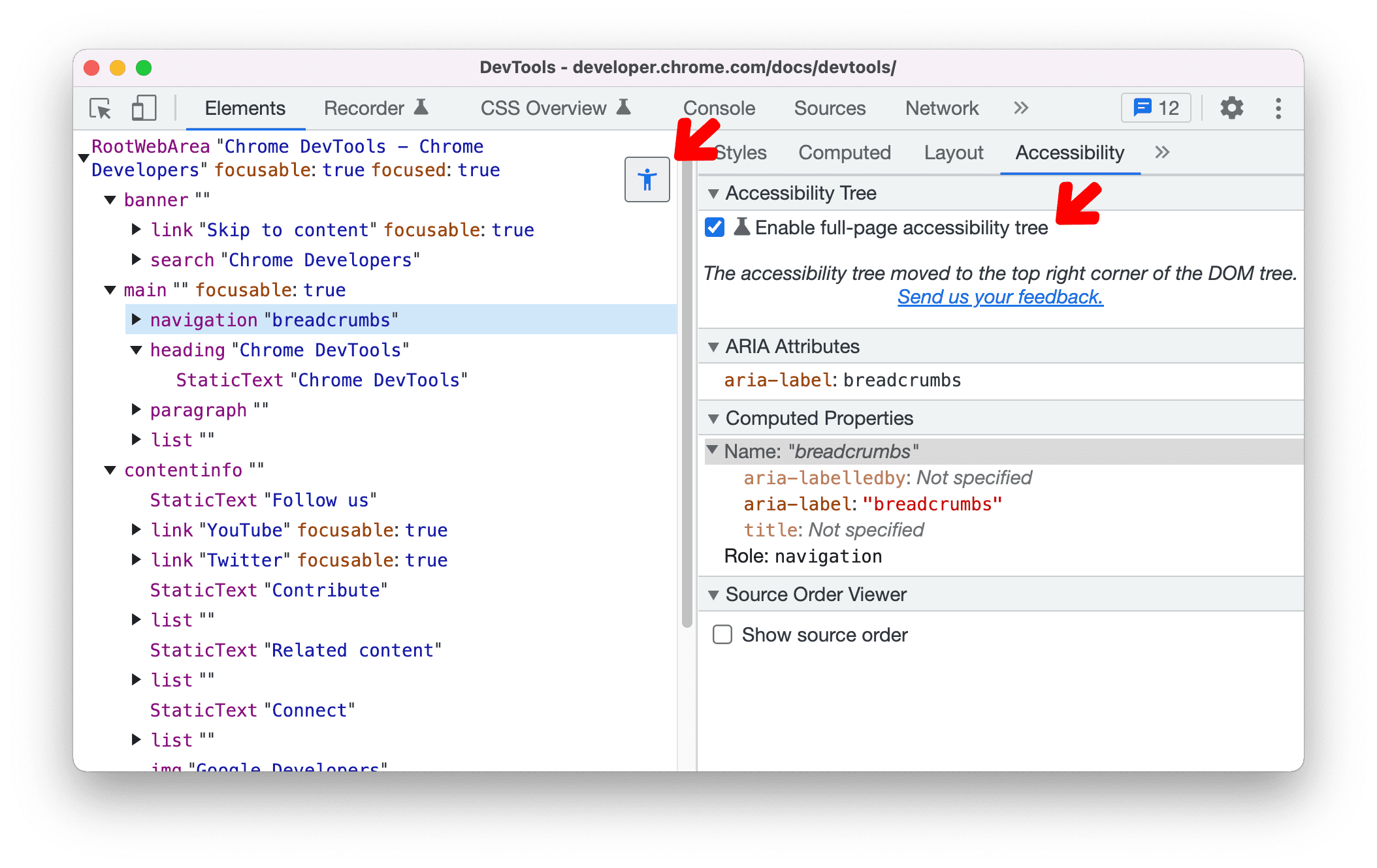 What's New In DevTools (Chrome 98) | Blog | Chrome for Developers