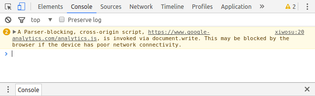 Intervening against document.write() | Blog | Chrome for Developers