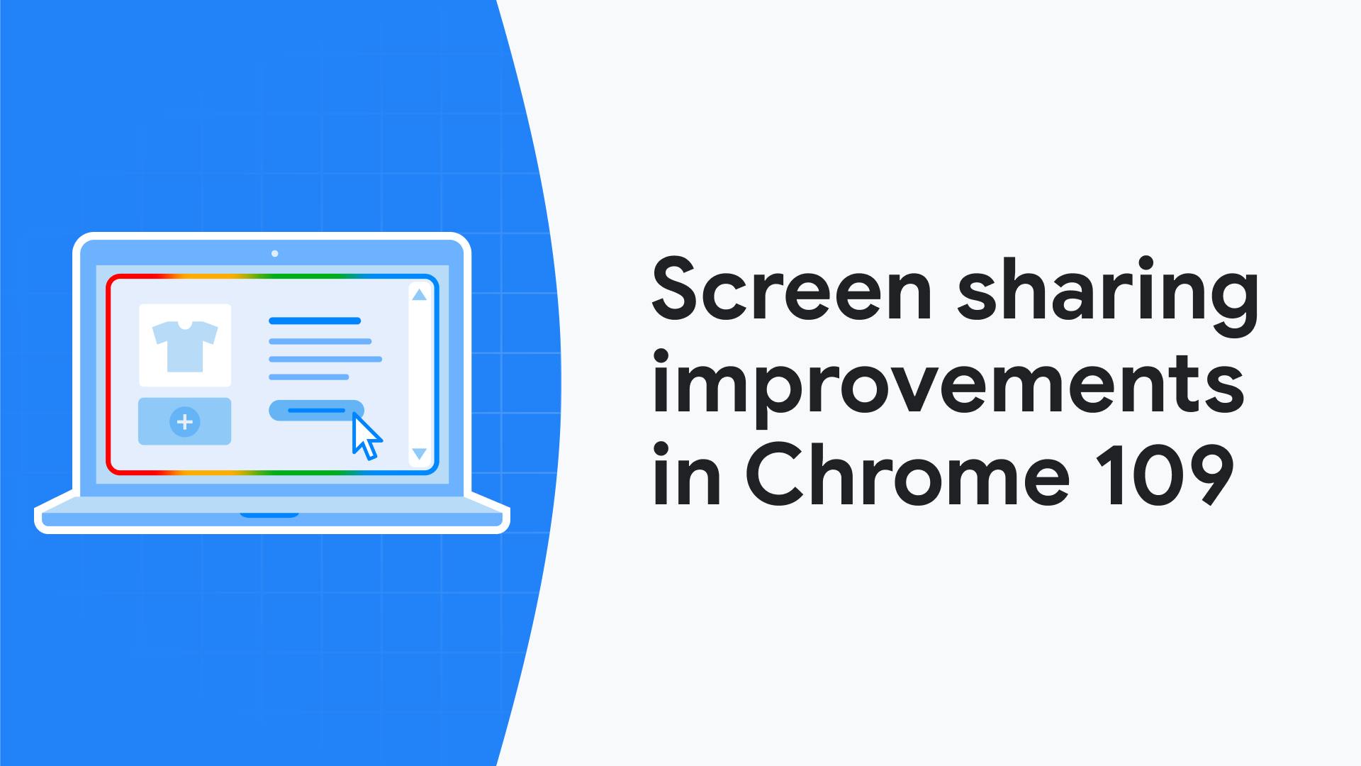 Chrome 109'daki ekran paylaşımı iyileştirmeleri | Blog | Chrome for ...