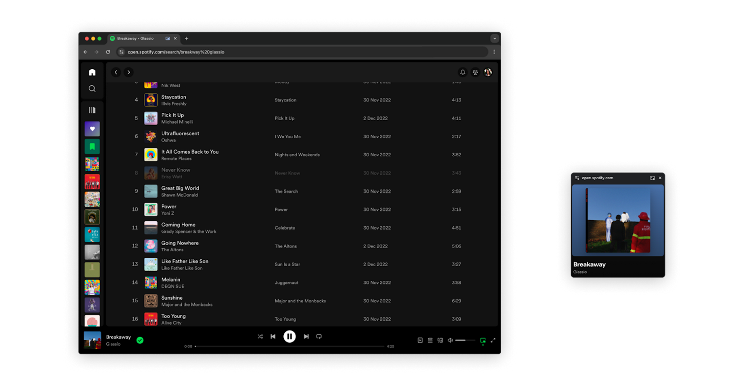 How Spotify used the Picture-in-Picture API to build the Spotify ...