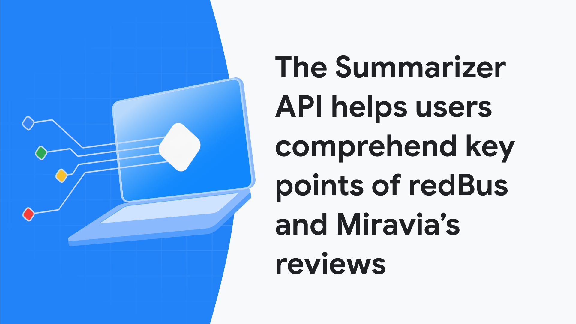 A API Summarizer ajuda a redBus e a Miravia a criar resumos úteis das ...