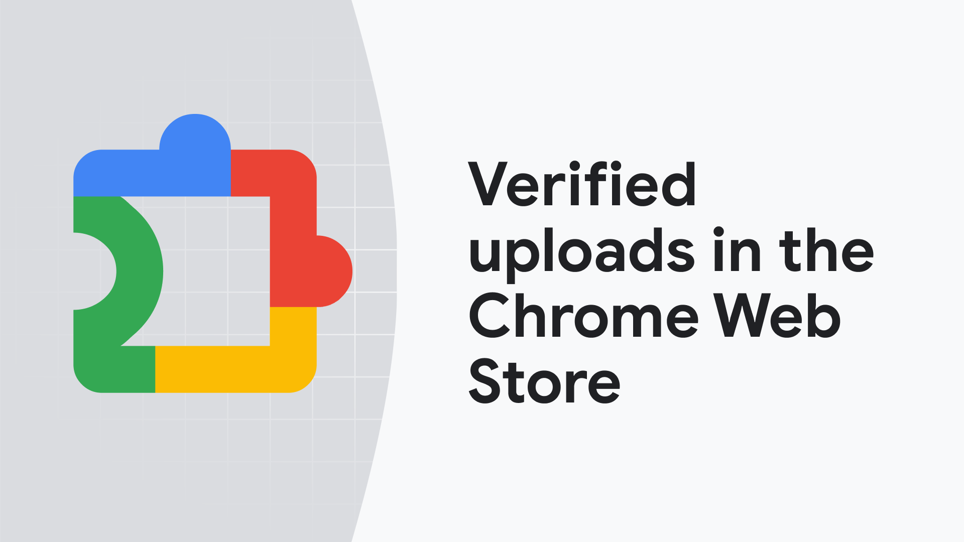 Upload terverifikasi di Chrome Web Store | Blog | Chrome for Developers