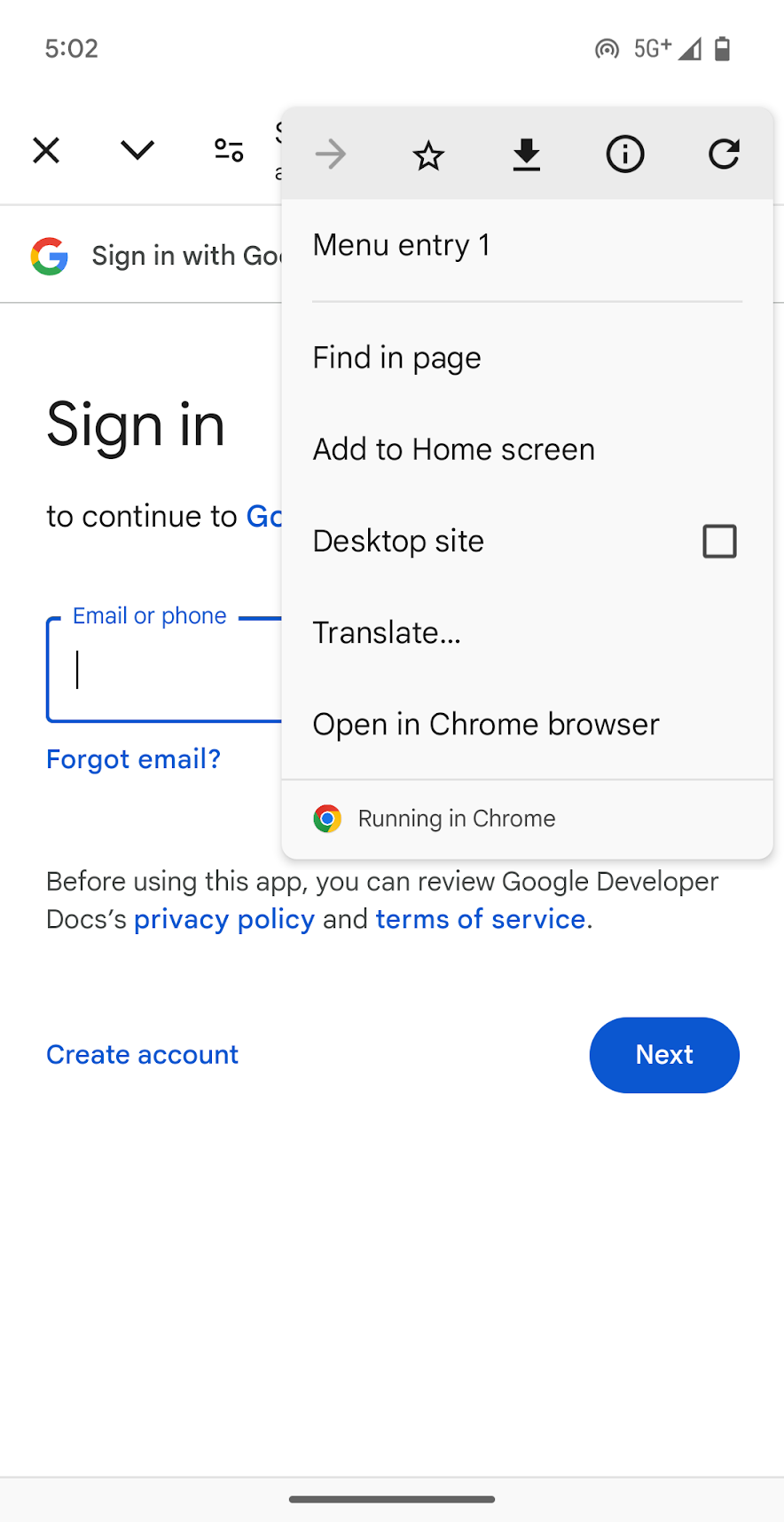 Simplify Authentication Using Auth Tab Web On Android Chrome For
