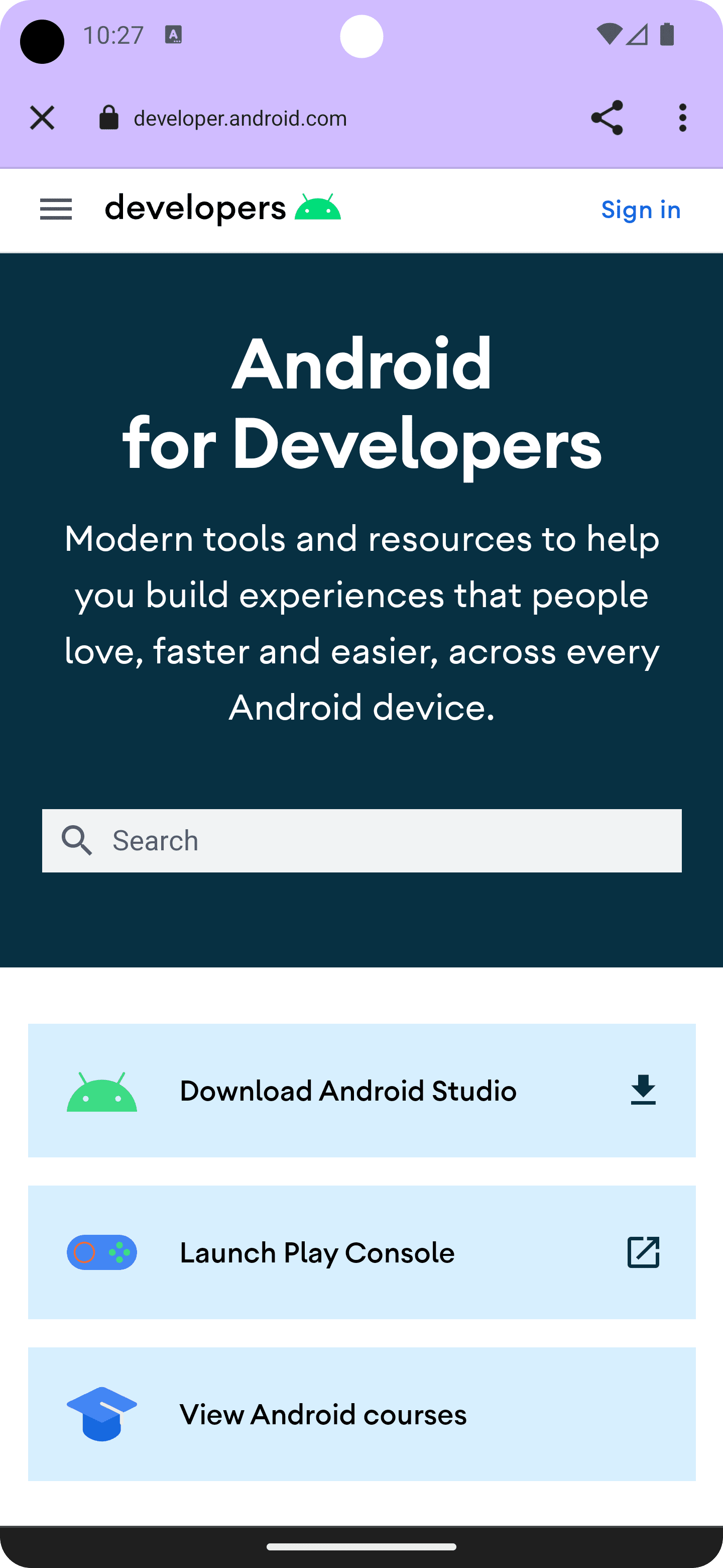 Customizing the UI | Web on Android | Chrome for Developers