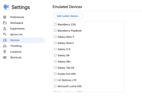 Mobile emulation | ChromeDriver | Chrome for Developers