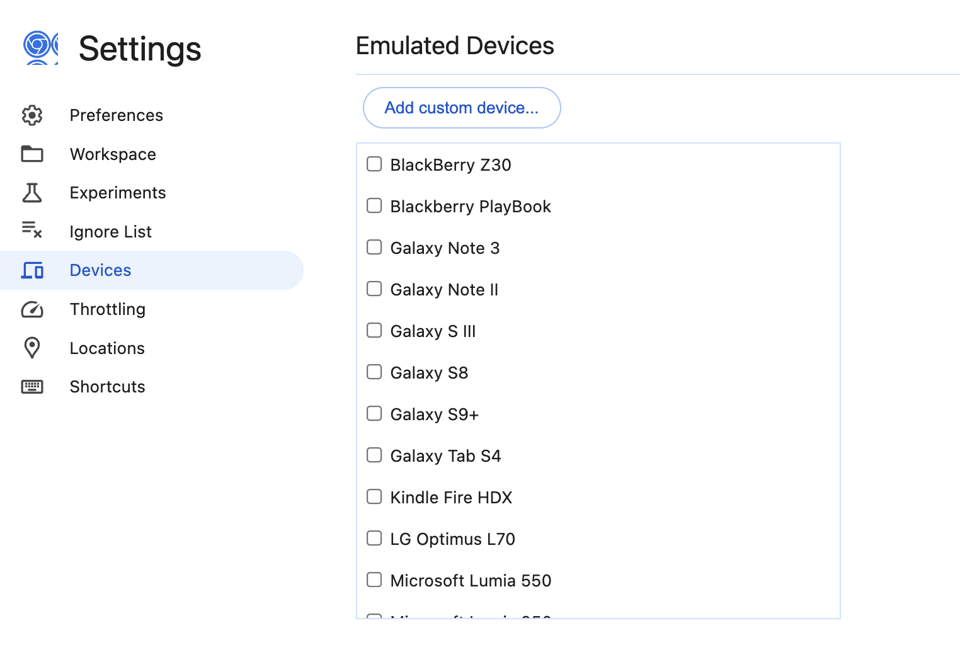 Mobile emulation | ChromeDriver | Chrome for Developers