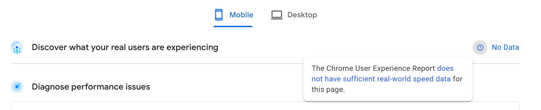 How to view Chrome UX Report data on PageSpeed Insights | Chrome for ...