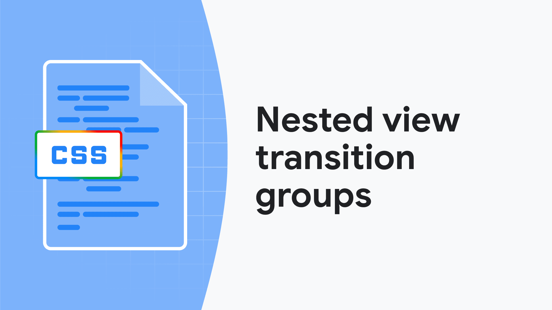 Prevent clipping issues (and more) in view transitions by using nested view transition groups ...
