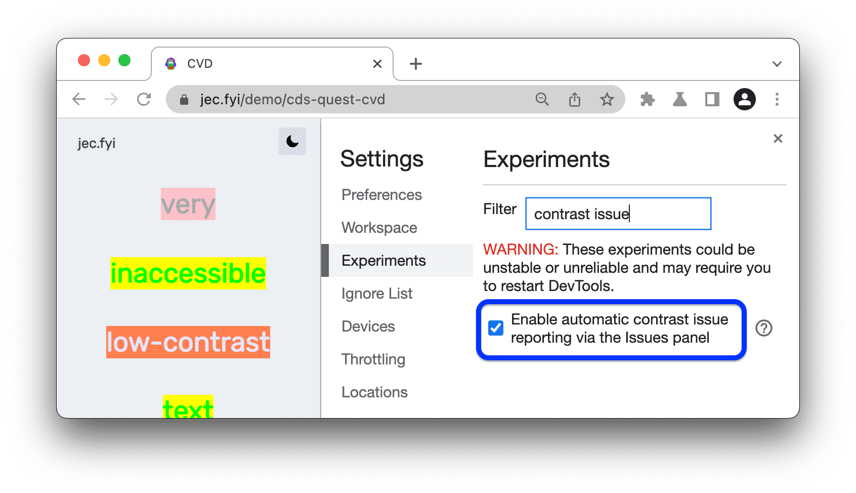 Make your website more readable | Chrome DevTools | Chrome for Developers