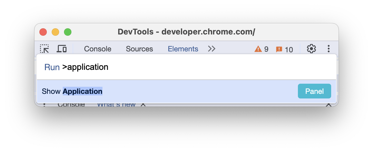 アプリケーション パネルの概要 | Chrome DevTools | Chrome for Developers