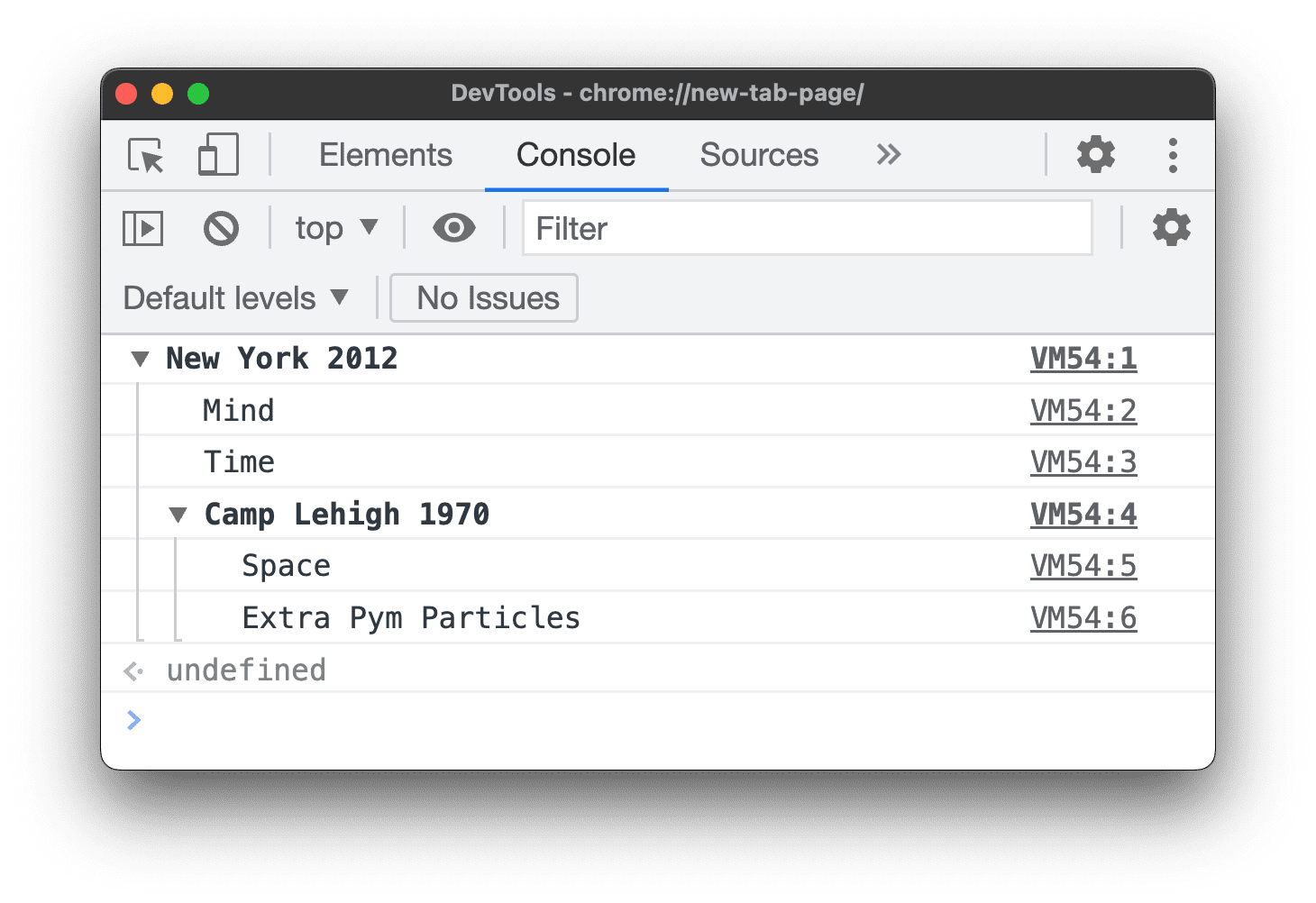 Console API reference | Chrome DevTools | Chrome for Developers