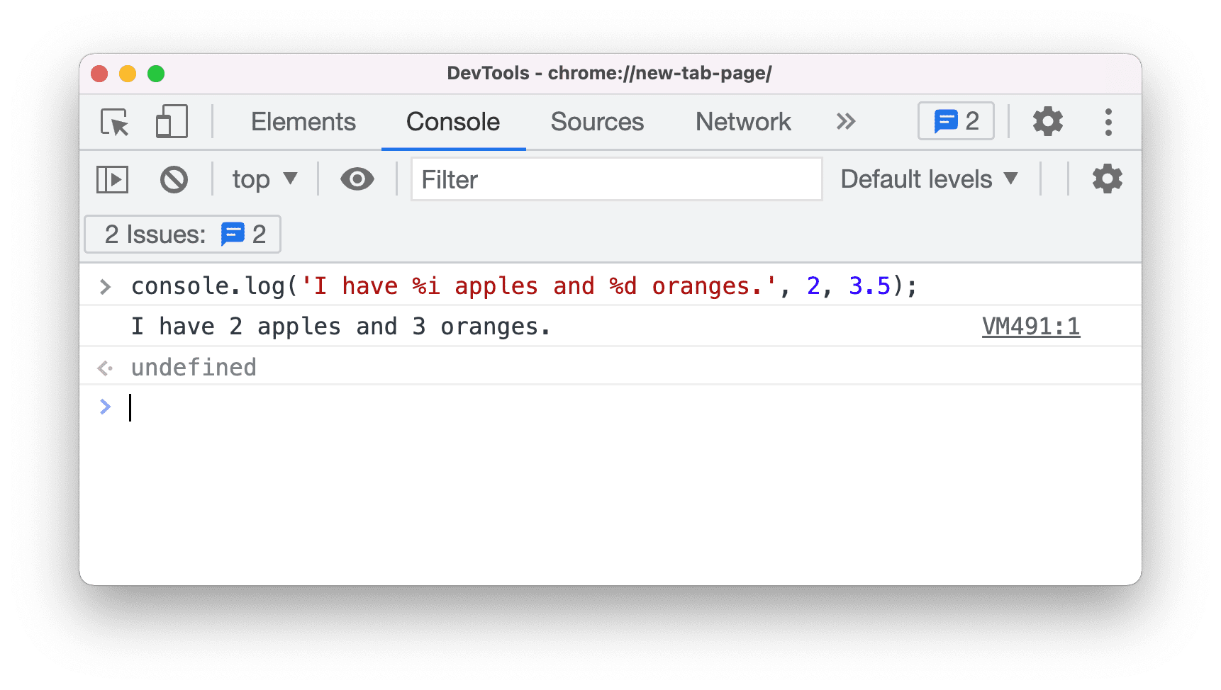 Format and style messages in the Console | Chrome DevTools | Chrome for ...