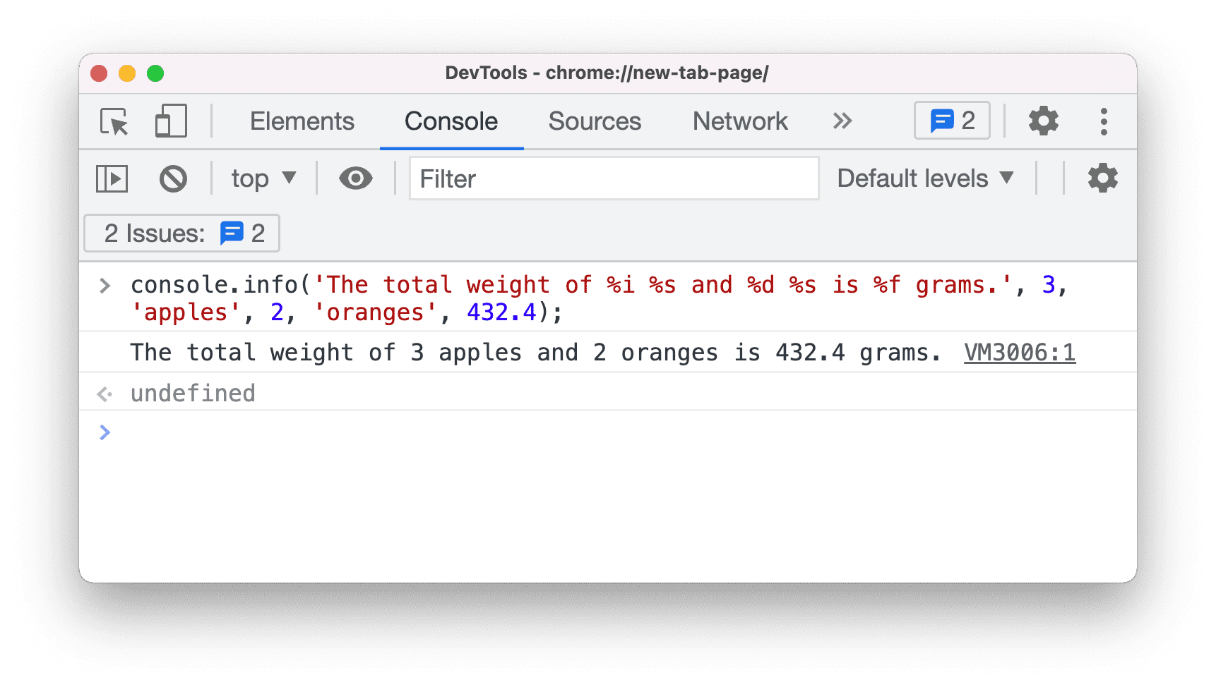 Format And Style Messages In The Console Chrome Devtools Chrome For