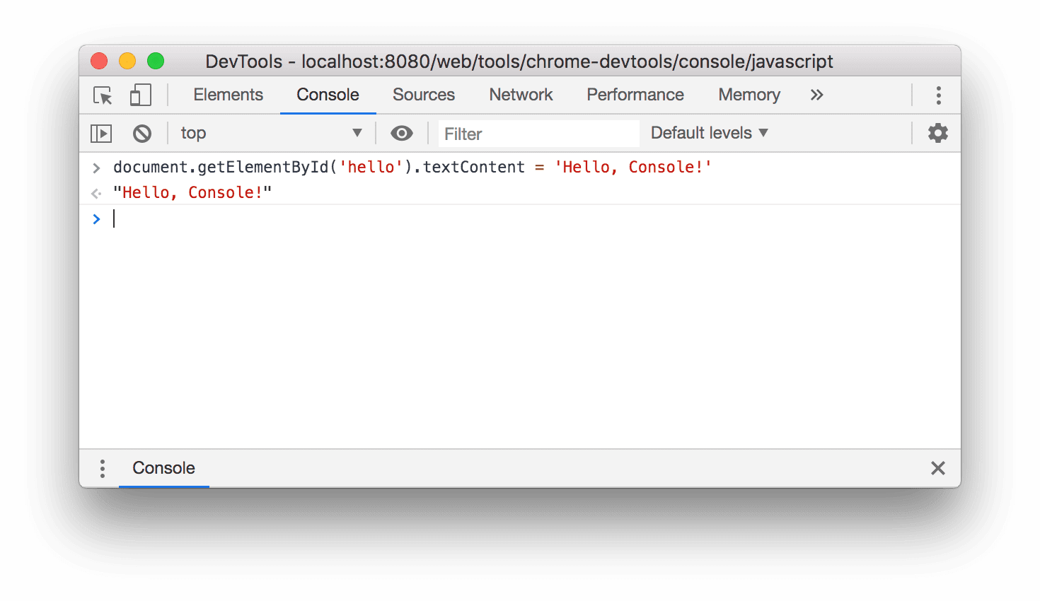 Menjalankan Javascript Di Console Chrome Devtools Chrome For Developers