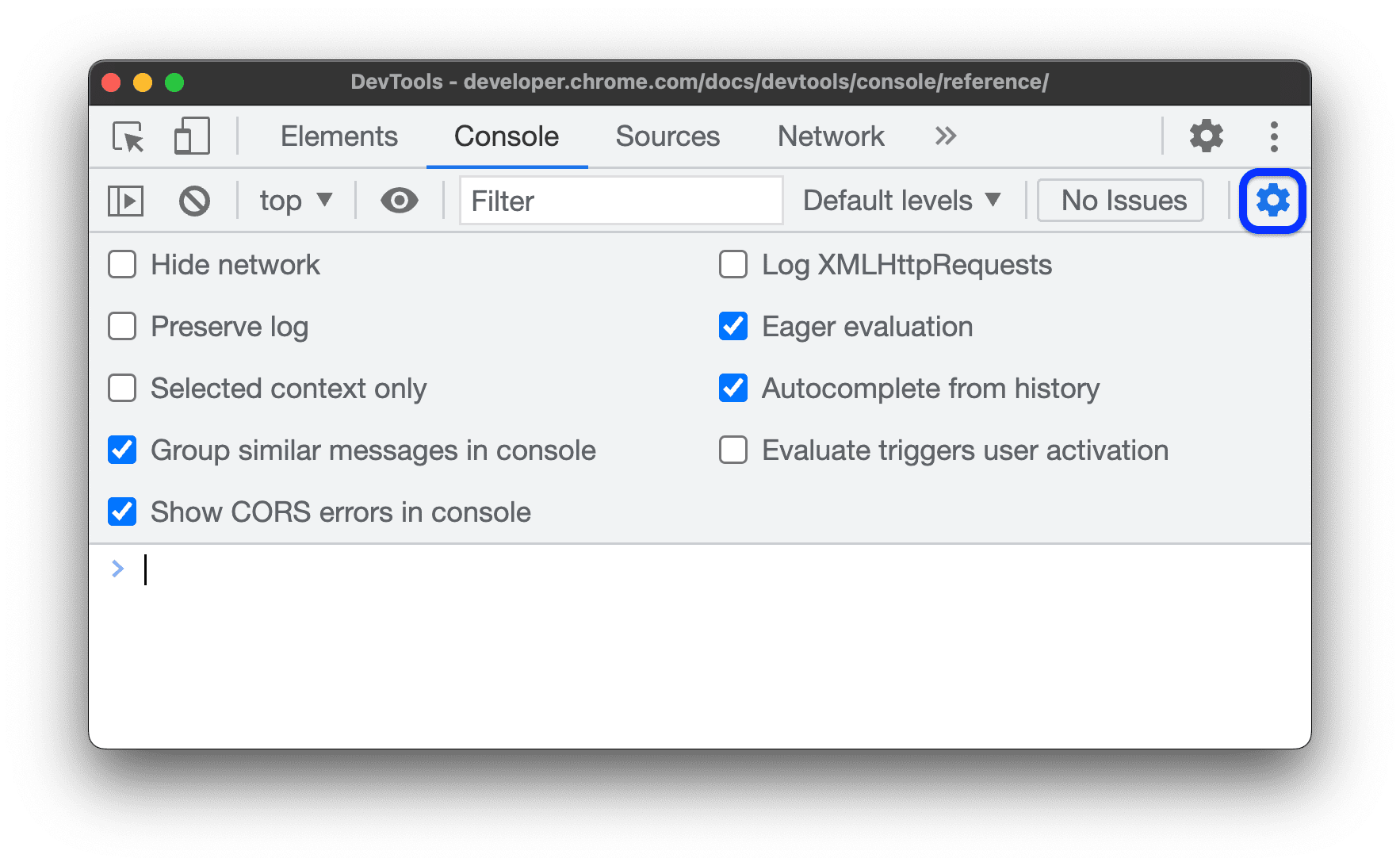 Console features reference | Chrome DevTools | Chrome for Developers