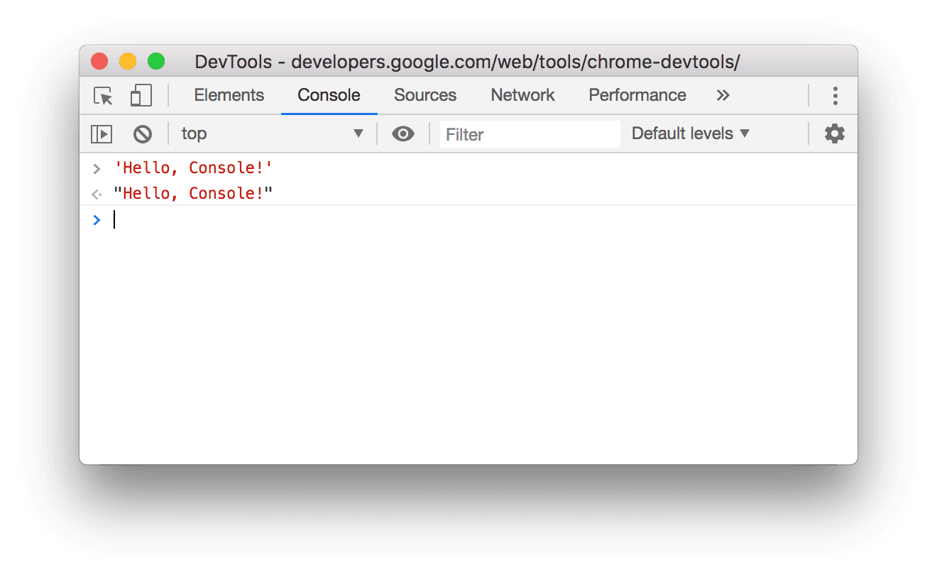 Console features reference | Chrome DevTools | Chrome for Developers