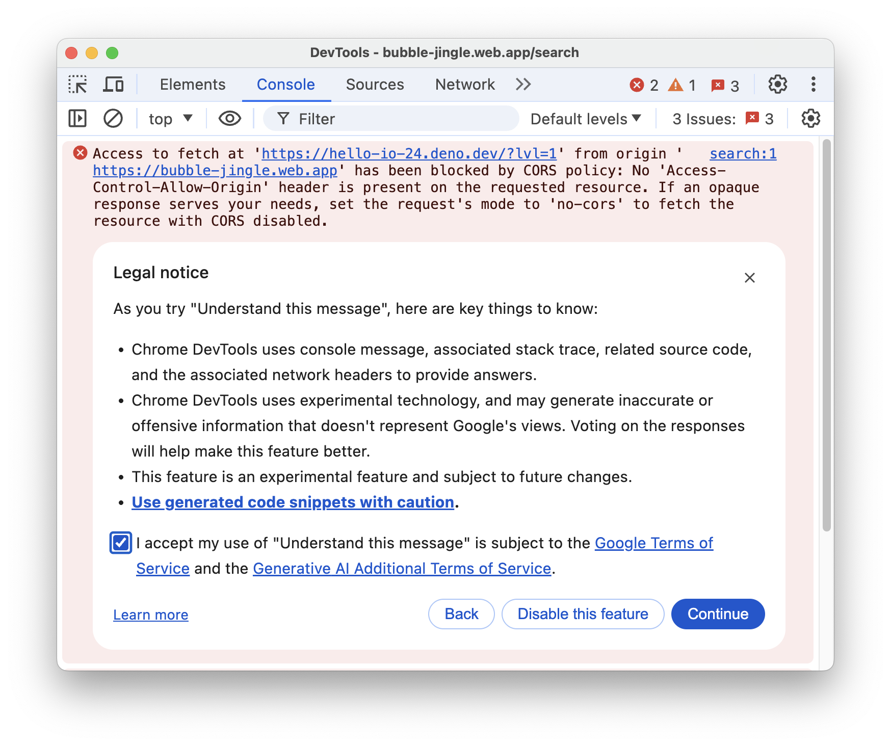 Console Insights Understand Errors And Warnings Better With Gemini Chrome Devtools Chrome