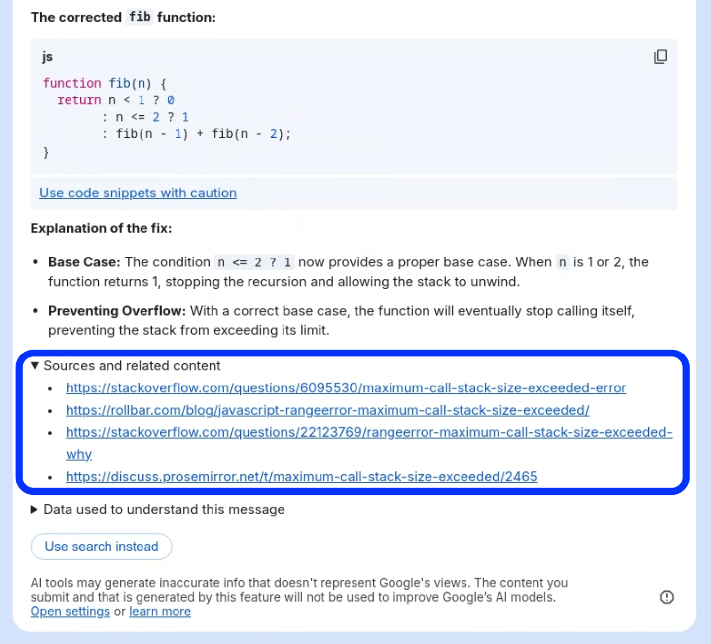 Understand errors and warnings better with console insights | Chrome ...