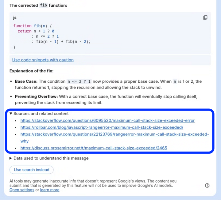 Understand errors and warnings better with console insights | Chrome DevTools | Chrome for ...
