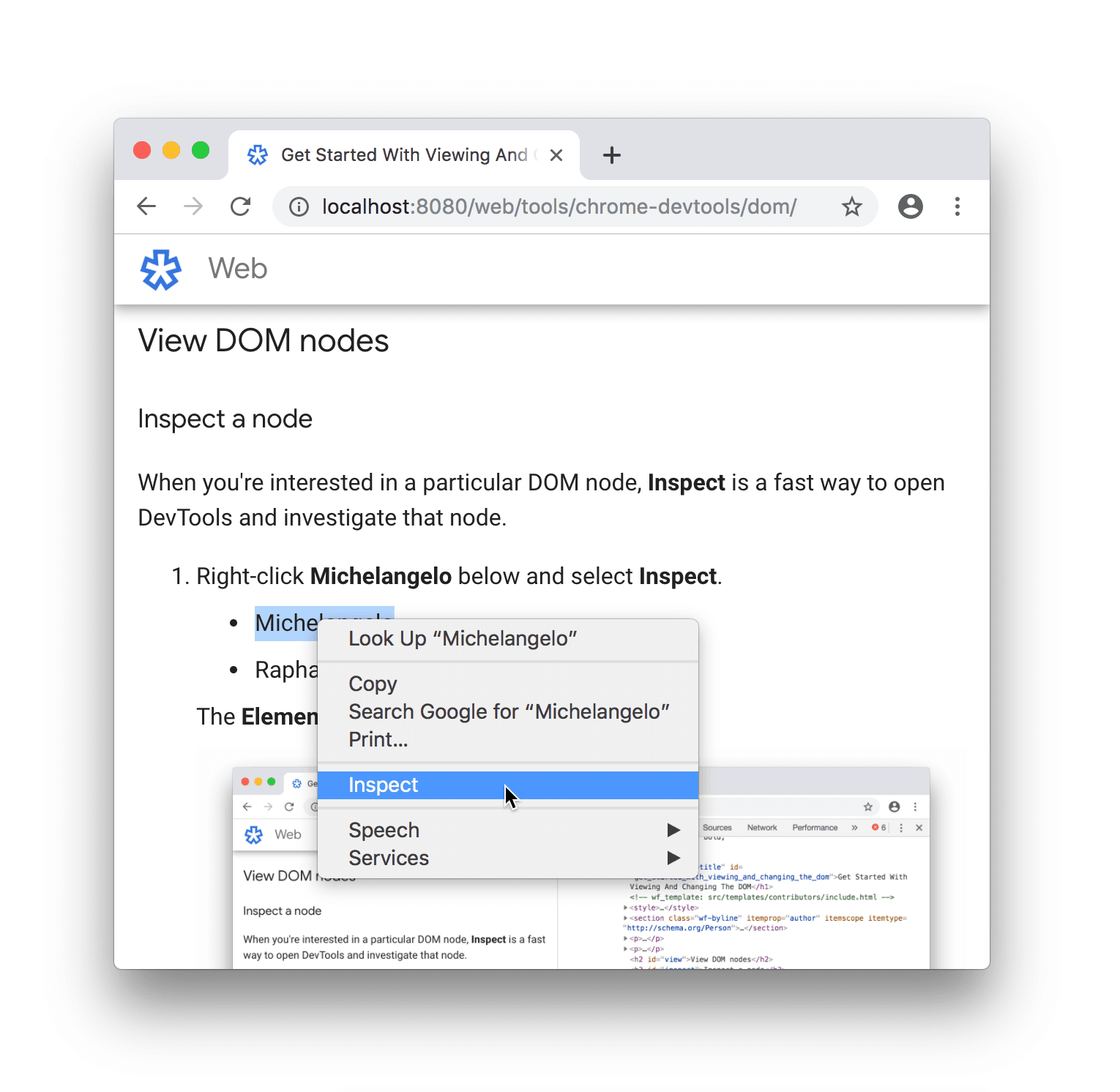 Dom の表示と変更のスタートガイド Chrome Devtools Chrome For Developers