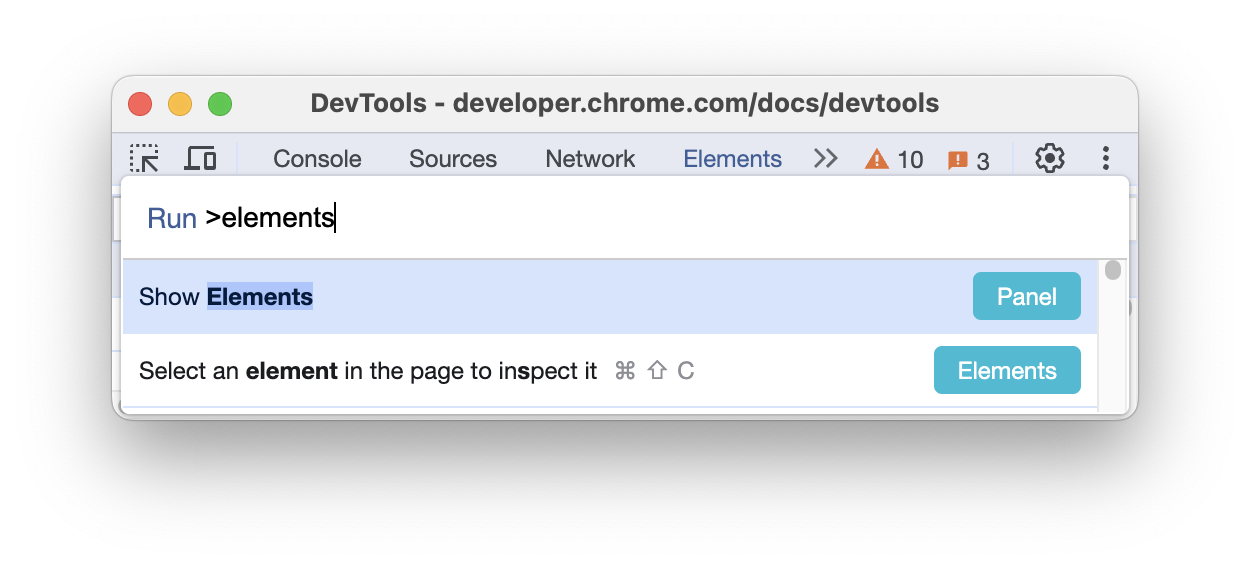 Visão geral do painel Elementos | Chrome DevTools | Chrome for Developers