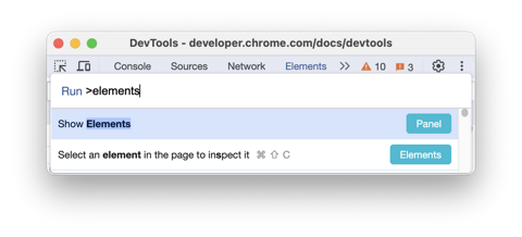 Elements panel overview | Chrome DevTools | Chrome for Developers