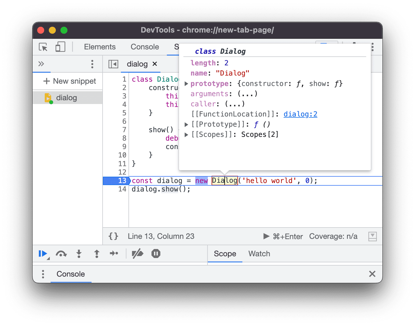 JavaScript debugging reference | Chrome DevTools | Chrome for Developers