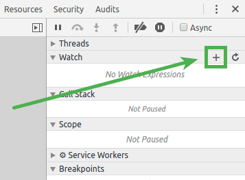 Watch variables in Sources | Chrome DevTools | Chrome for Developers