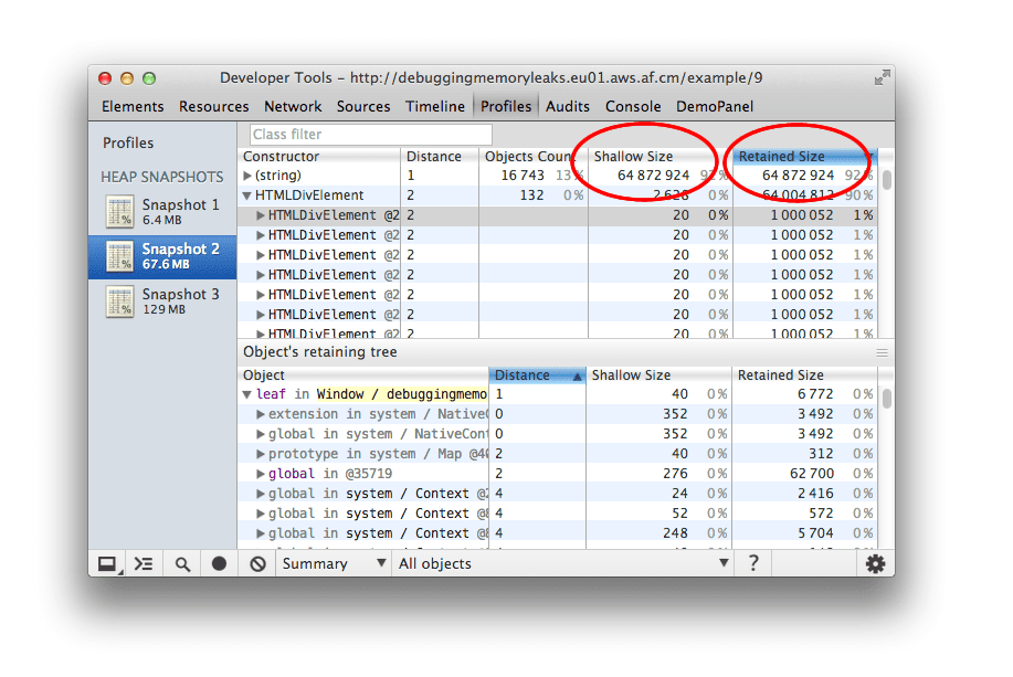 Memory terminology | Chrome DevTools | Chrome for Developers