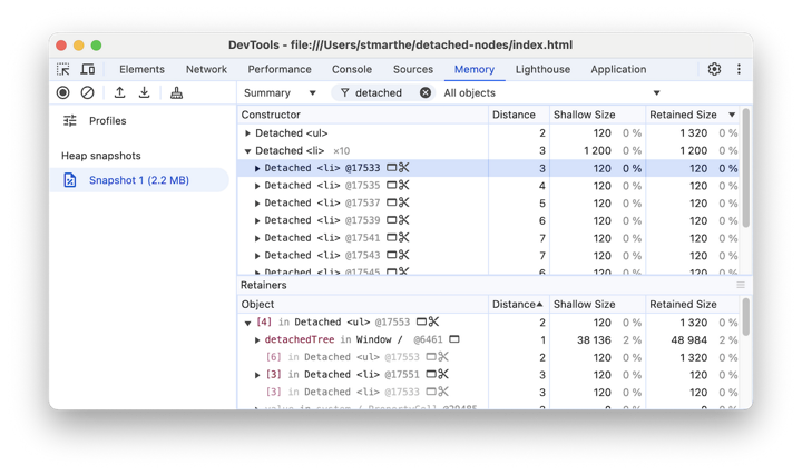 Fix memory problems | Chrome DevTools | Chrome for Developers
