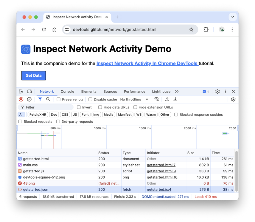 Inspect Network Activity Chrome Devtools Chrome For Developers