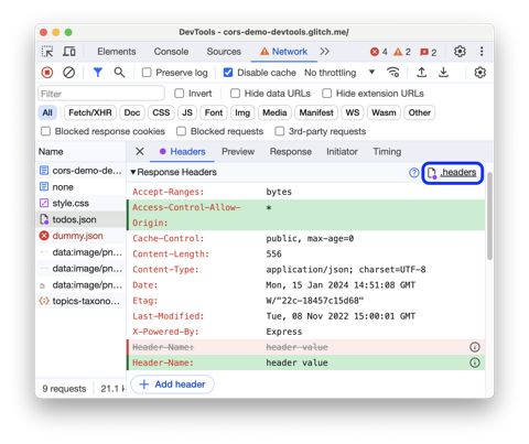 Override web content and HTTP response headers locally | DevTools | Chrome for Developers