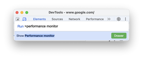 Performance monitor panel | Chrome DevTools | Chrome for Developers