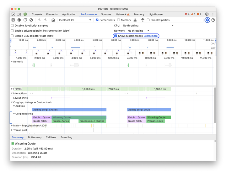 Customize your performance data with extensibility API | Chrome DevTools | Chrome for Developers