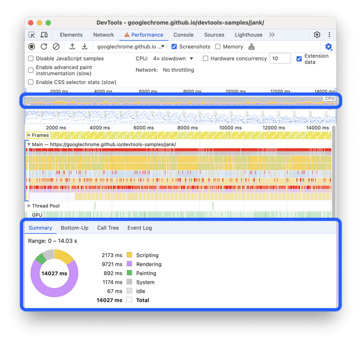 分析运行时性能 Chrome Devtools Chrome For Developers