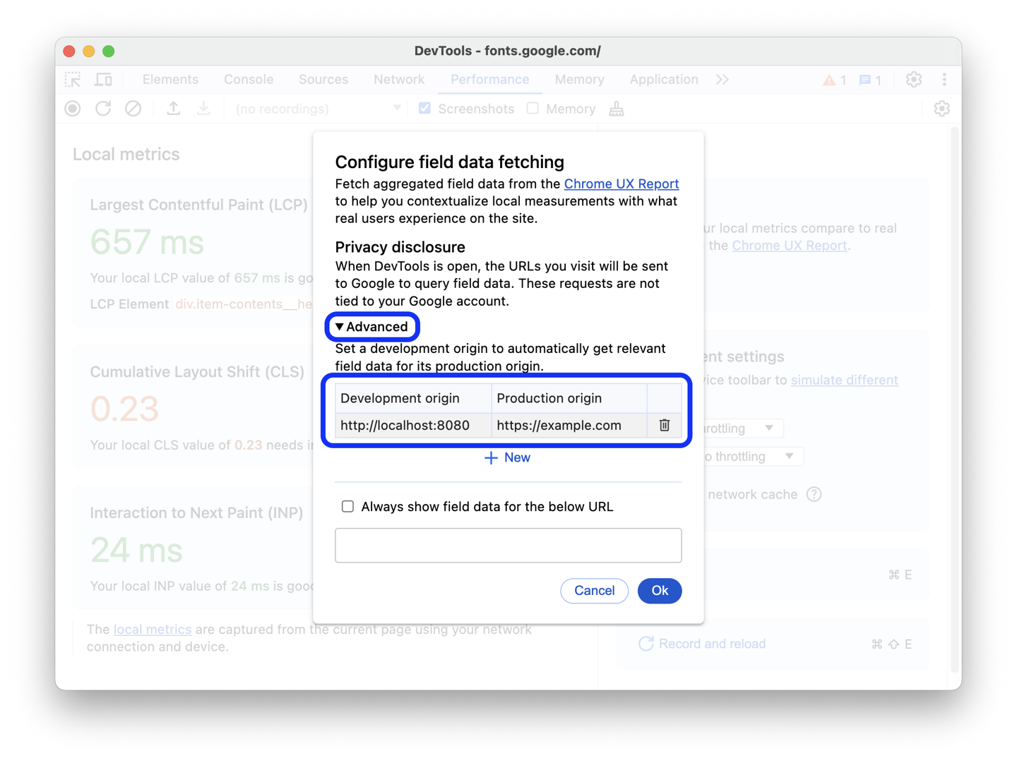 Panel de rendimiento: analiza el rendimiento de tu sitio web | Chrome DevTools | Chrome for ...